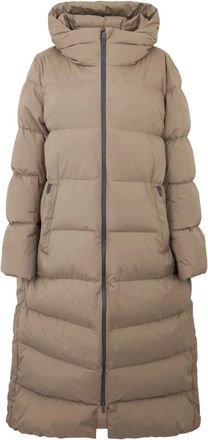 Herno Manteau matelass&eacute; &agrave; capuche - Femme - Manteaux - Beige - Taille: 50 FR