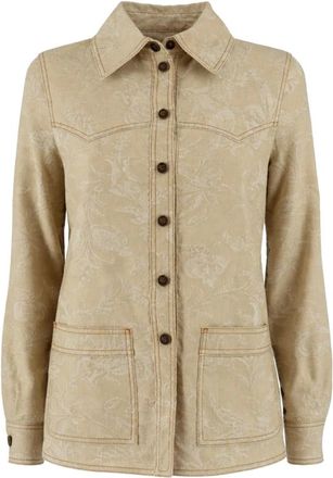 Etro Femme, Vestes, Beige, Taille: 36 FR Veste L&eacute;g&egrave;re