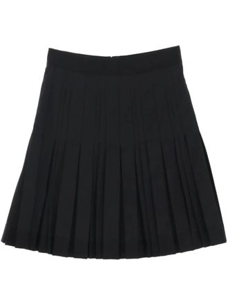 Dolce & Gabbana jupe plissée (années 2000) - Noir