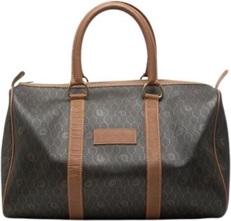 Dior Pre-owned Canvas Boston Bag - - Pre-owned - Damen - Braun - ONE SIZE