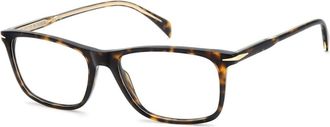 Eyewear by David Beckham unisex, Accessoires, Brun, Taille: 55 MM Optical Frame