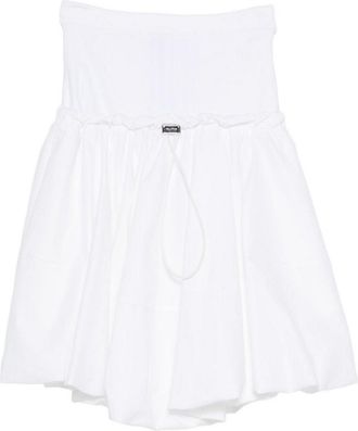 The Attico Jupe Midi - Blanc