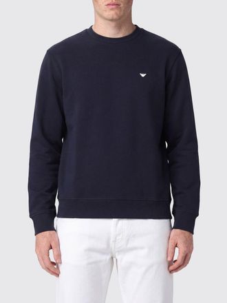Emporio Armani Sweatshirt Homme couleur Bleu