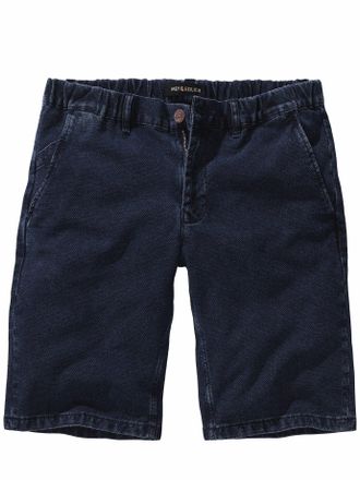Mey & Edlich Denim-Dobby-Shorts
