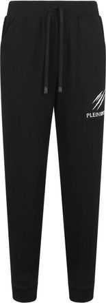 Plein Sport Femme, Pantalons, Noir, Taille: 36 FR Ribbed Joggers Scratch