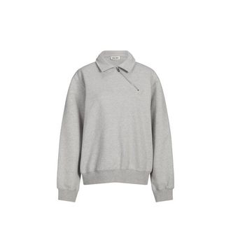 Miu Miu Sweatshirt col classique en coton