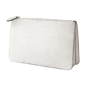 Toteme Threefold Clutch - White