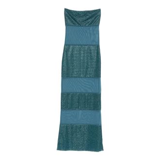 Os&eacute;ree Maxi Kleider - - Dresses - Damen - Blau - L