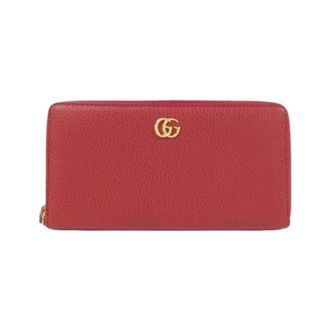 Gucci Pre-owned Petit Marmont Lange Geldb&ouml;rse aus Leder - - Pre-owned - Herren - Rot - ONE SIZE
