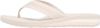Tommy Hilfiger Damen Hilfiger Webbing Beach Sandal Fw0Fw09038 Zehentrenner, Khaki (Classic Stone), 37 EU