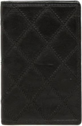 Chanel Pre-owned Card Case - Femme - Pre-owned - Noir - Taille: ONE Size