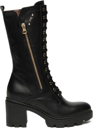 Nero Giardini I514882D Damenstiefel Aus Leder - Schwarz 40 EU