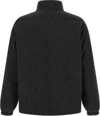 Jil Sander Wool Padded Jacket - Black