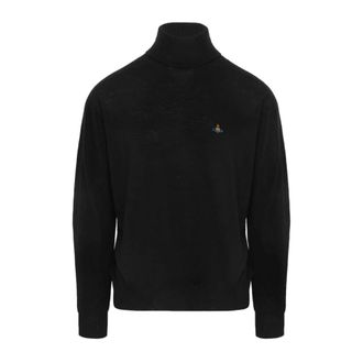 Vivienne Westwood Fisherman Turtleneck - Homme - Pulls - Noir - Taille: L