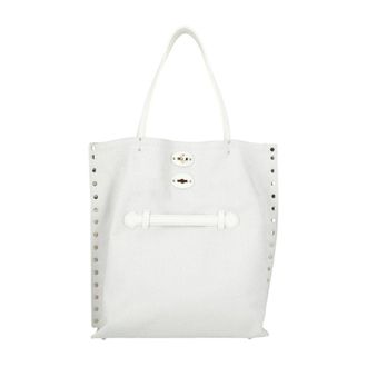 Zanellato Femme, Sacs, Blanc, Taille: ONE Size A Spasso Amoretto Shopper