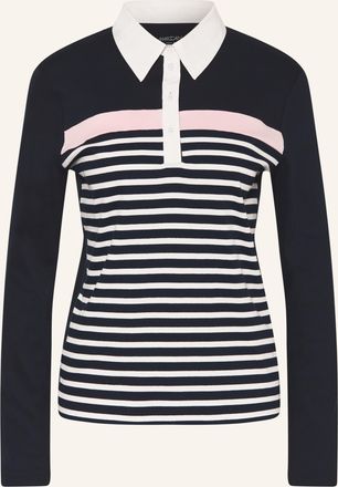 Marc Cain Jersey-Poloshirt blau