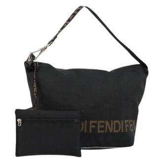 Fendi Pre-owned Nylon Shoulder Bag - - Pre-owned - Damen - Schwarzk - ONE SIZE
