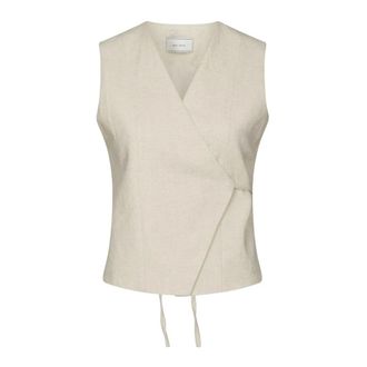 Neo Noir Femme, Blouses et Chemises, Beige, Taille: 44 FR Blouses
