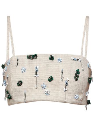 CHRISTOPHER ESBER haut Embla Beaded - Tons neutres