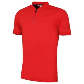 Calvin Klein Hommes Del Monte Planet Polo Golf Respirant - Cardinal Rouge - XL
