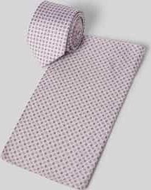 Prince Bowtie Krawatte und Einstecktuch im Set aus Seide