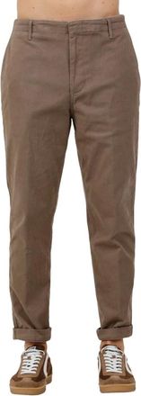 Dondup Homme, Pantalons, Beige, Taille: W34 Zyan Carrot Chinos