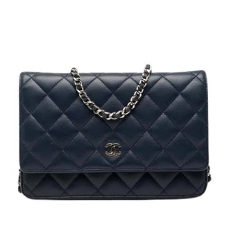 Chanel Pre-owned Wallet on Chain - - Pre-owned - Damen - Blau - ONE SIZE