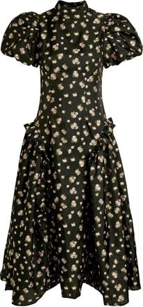 Sister Jane robe courte &agrave; fleurs - Noir
