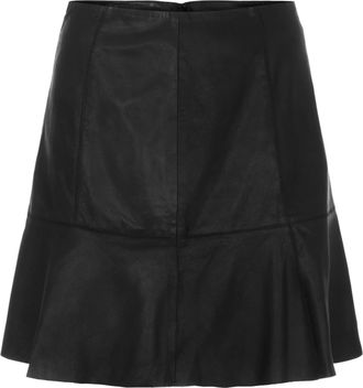 Vero Moda Damen Yascolly Mw Naplon Skirt - Noos Rock, Schwarz, S EU