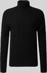 Christian Berg Slim Fit Strickpullover mit Zopfmuster