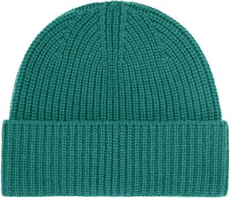 Eric Bompard Gerippte Mütze mit Wabenmuster - Grün