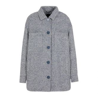 A|X Armani Exchange Karierte Racing Kurzmantel - - Jackets - Herren - Grau - M