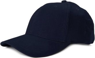 styleBREAKER Unisex 6-Panel Baseball Cap | geb&uuml;rstete Baumwolle | Klettverschluss verstellbar | einfarbiges Basecap f&uuml;r Damen und Herren, Farbe:Navy