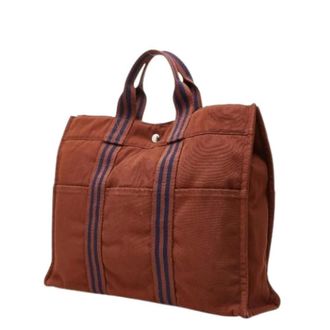 Herm&egrave;s Sac cabas vintage Pre-owned - Femme - Pre-owned - Brun - Taille: ONE Size