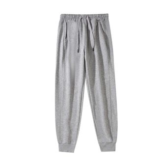 Generic Herren Hosen mit Gummizug, Wei&szlig;e Freizeithose Herren Lang,Outdoor Jogginghose Baumwolle Bequem Stoffhose Leichte Sporthose Baggy Stoffhose Modern Trai