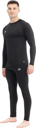 Meteor Thermounterw&auml;scheset Herren - Skiunterw&auml;sche Baselayer - Thermounterhemd und Thermounterhose - atmungsaktiv schnelltrocknend elastisch - f&uuml;r Laufen Ra