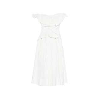 Vivienne Westwood Corset-Midikleid - - Dresses - Damen - Wei&szlig; - M