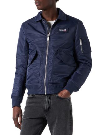 Schott NYC Bombers, Unisex, Midnight, Small