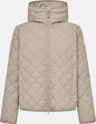 Derbe Derbe &Uuml;bergangsjacke Quiltby Short Damen Cobblestone Beig