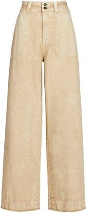 Leon & Harper Pantalon large en coton bio