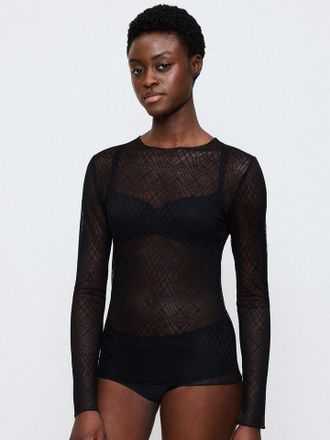 Triumph Longsleeve A Weekend to Remember Top sinnliche Spitze - Rundhalsausschnitt