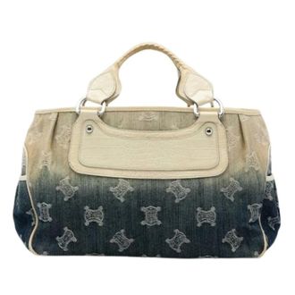 Celine Pre-owned The Boogie Bag - Femme - Pre-owned - Bleu - Taille: ONE Size