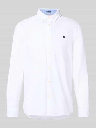 Superdry Regular Fit Freizeithemd mit Logo-Stitching