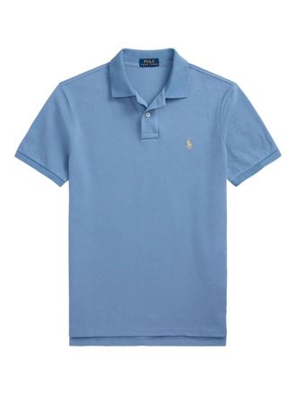 Polo Ralph Lauren polo à logo brodé - Bleu
