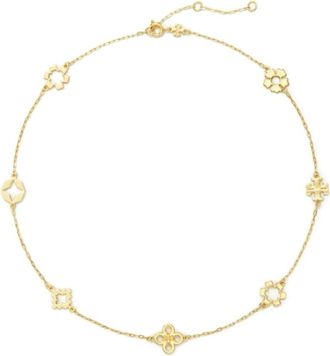 Tory Burch Femme, Accessoires, Jaune, Taille: ONE Size Bijoux Necklace