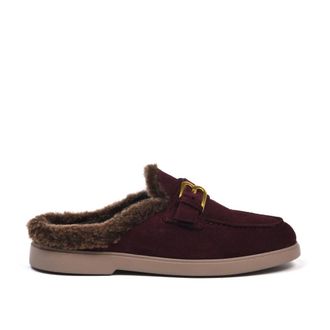 Baldinini Sabot en Daim - Femme - Chaussures - Brun - Taille: 38 EU