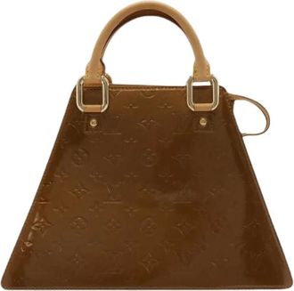 Louis Vuitton Sac &agrave; main Pre-owned Forsyth Monogram Vernis - Femme - Pre-owned - Brun - Taille: ONE Size