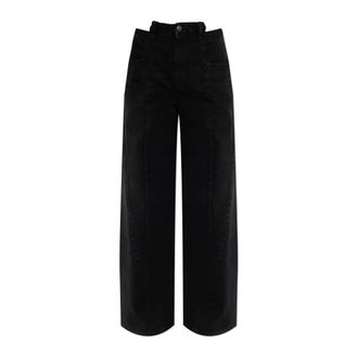 Maison Margiela Straight-leg jeans - - Jeans - Damen - Schwarzk - 2XS
