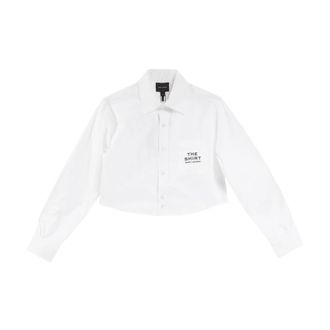 Marc Jacobs Cropped Femme Shirt in Bianco - - Blouses & Shirts - Damen - Wei&szlig; - L