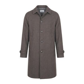 Circolo 1901 Mantel R.g.dyed Lava Vergine - - Coats - Herren - Braun - XL